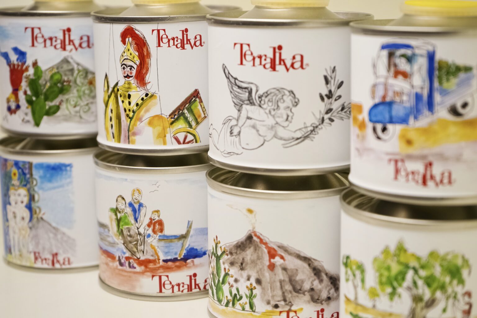 Lattine Sicily - lattine di olio evo biologico Made in Sicily